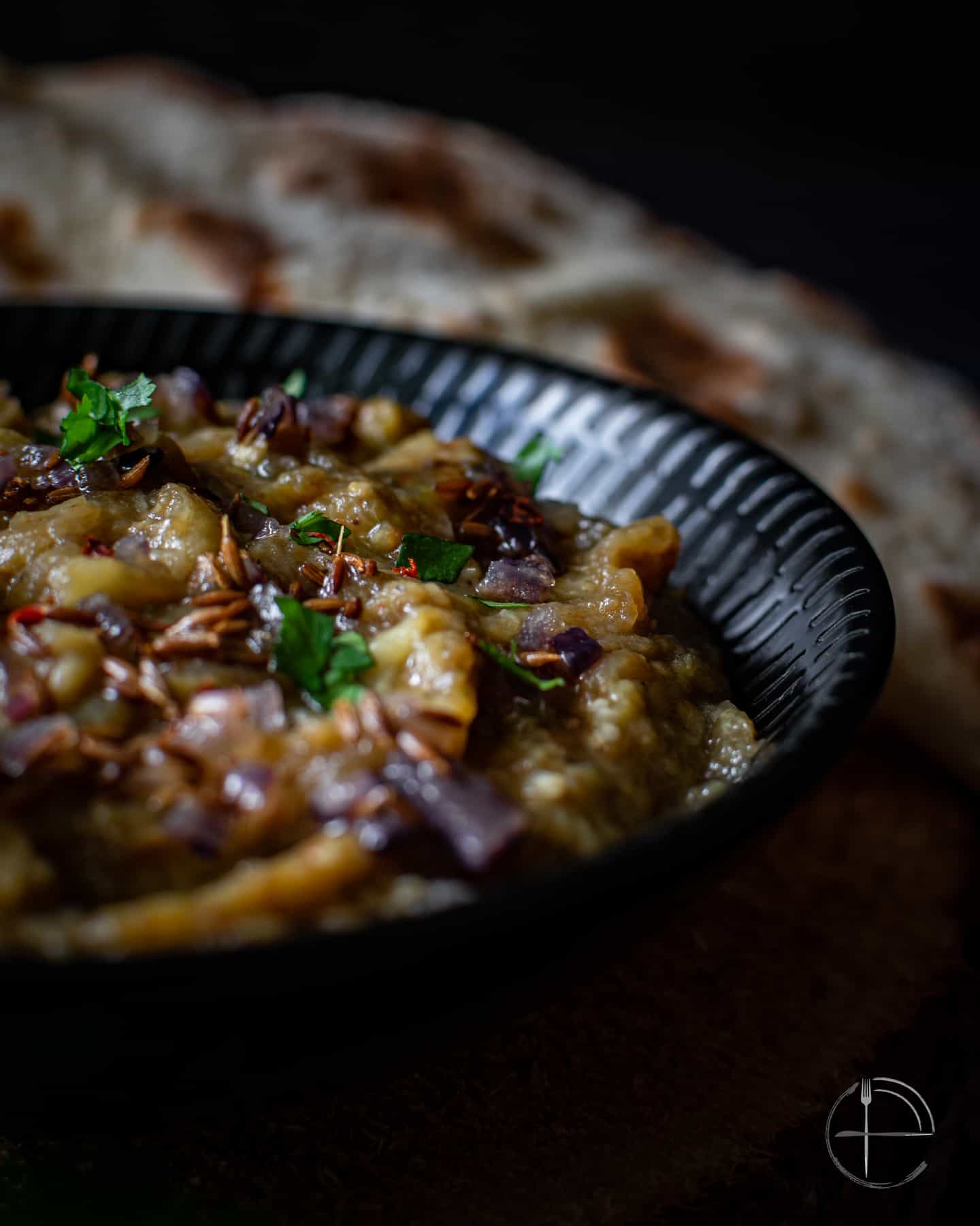 Aubergine dip- Satini brinzel - ever peckish