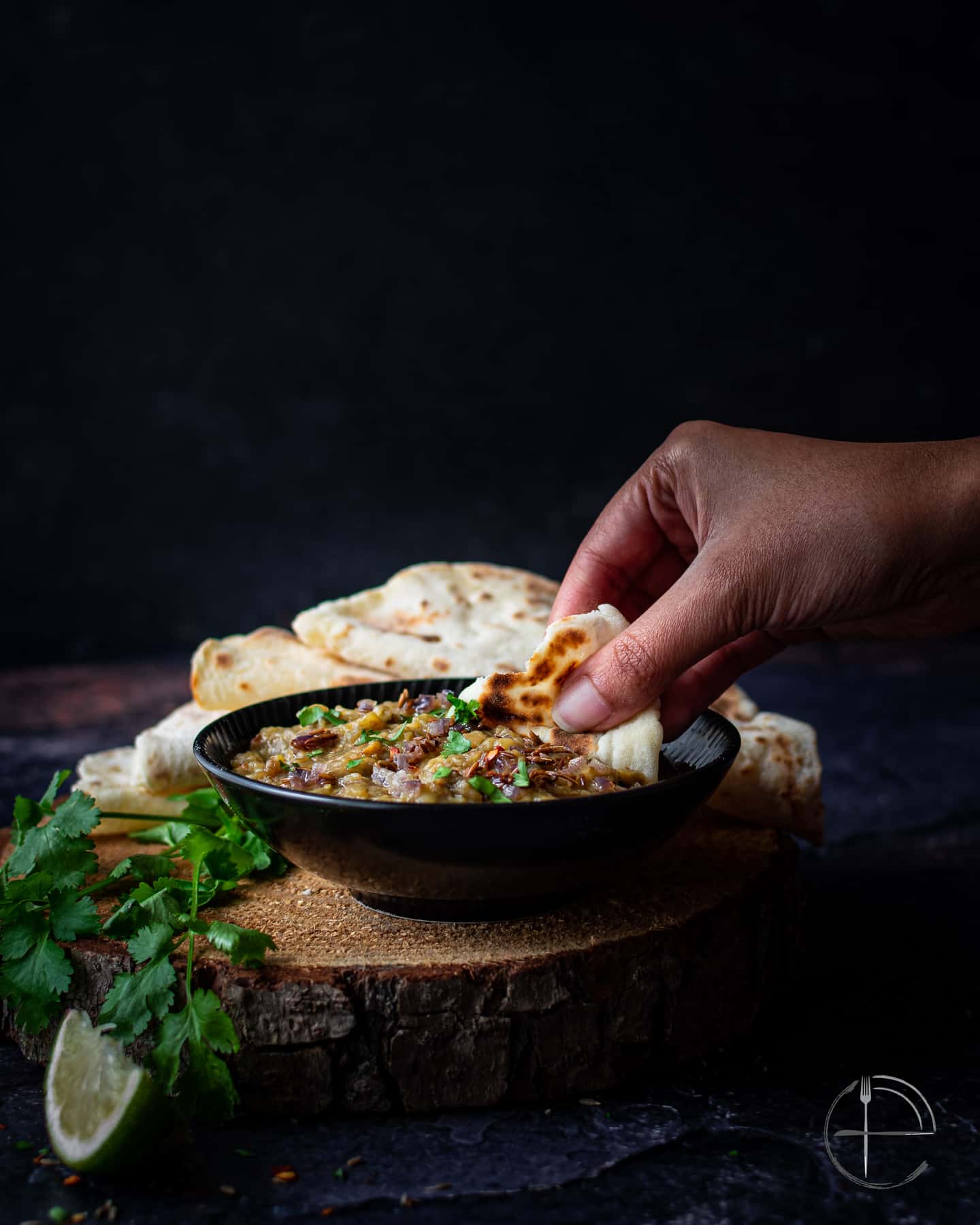 Aubergine dip- Satini brinzel - ever peckish