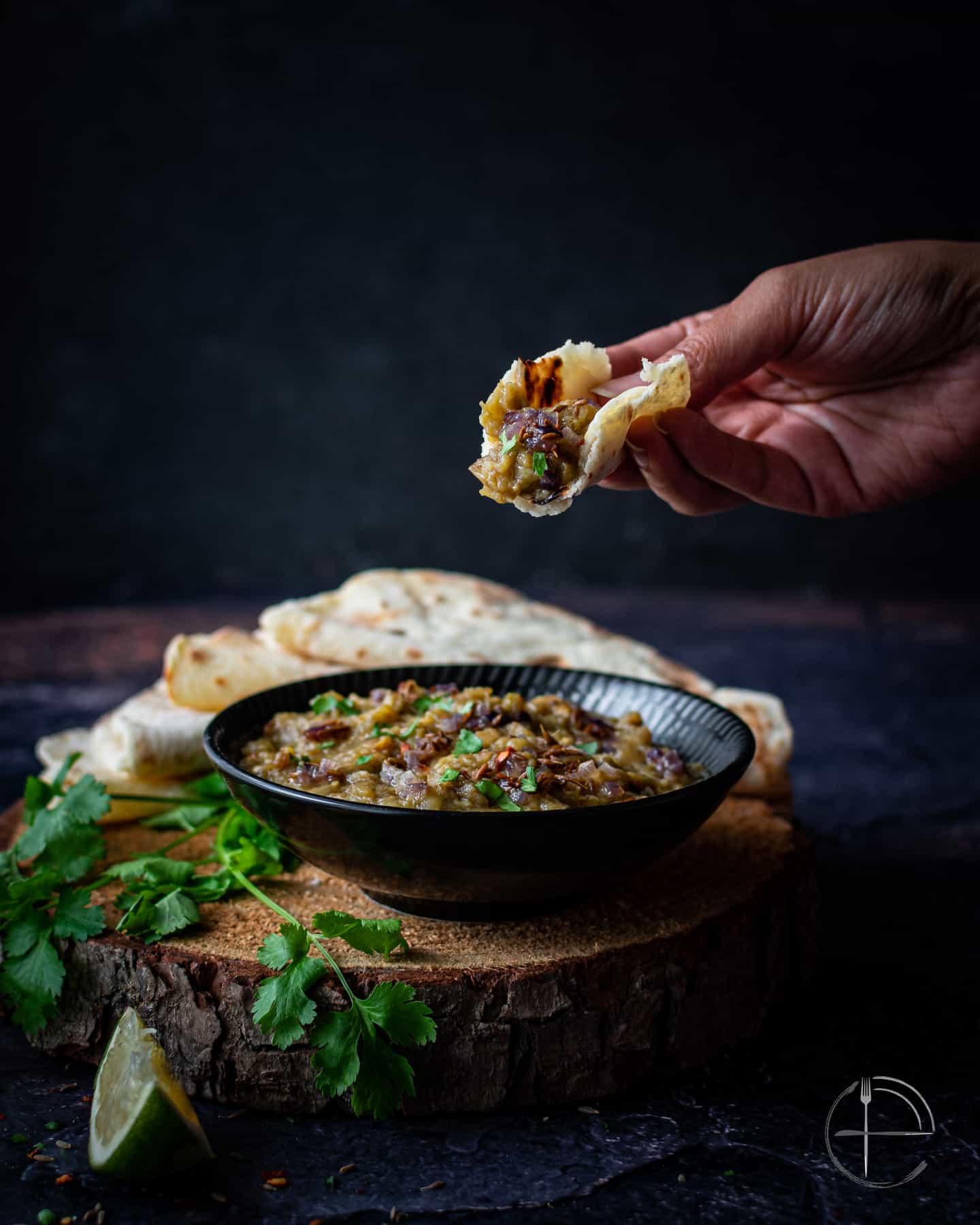 Aubergine dip- Satini brinzel - ever peckish